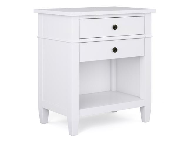 Click here for Carlton - Bedside Table - White prices