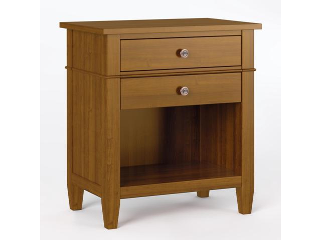 Click here for Carlton - Bedside Table - Light Golden Brown prices