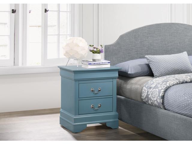 Click here for Compact Teal Traditional Nightstand prices