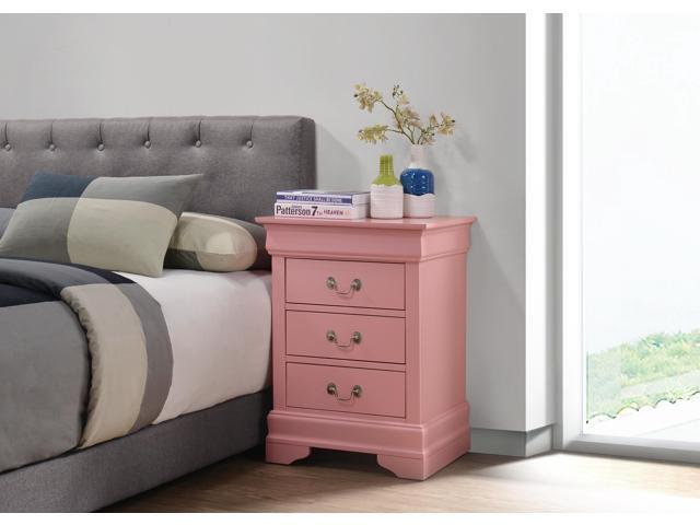 Click here for Charming Pink Nightstand With Timeless Elegance prices