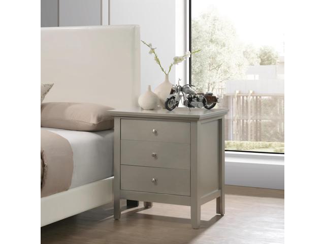 Click here for Chic Silver Champagne Nightstand prices
