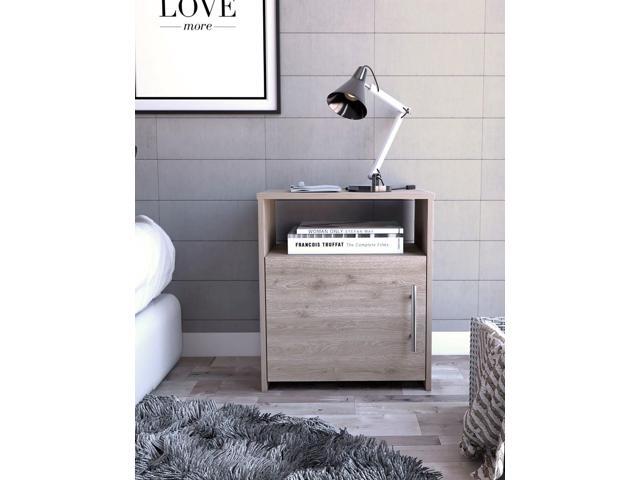 Click here for Nordico Nightstand  End Table  Side Table One Shel... prices