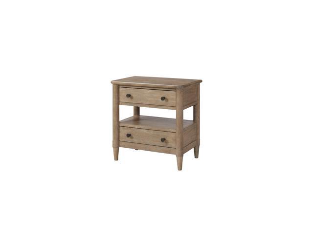 Click here for Open Nightstand Sand Finish With 2 Drawers prices
