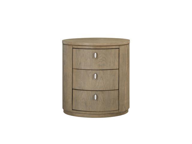 Click here for Oval Nightstand - Toffee prices