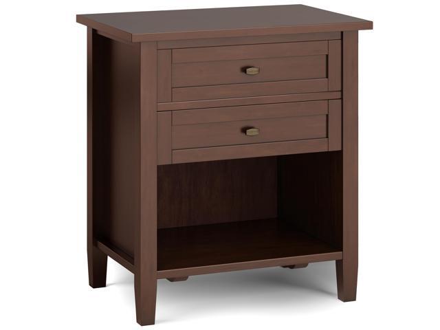 Click here for Warm Shaker - Bedside Table - Russet Brown prices