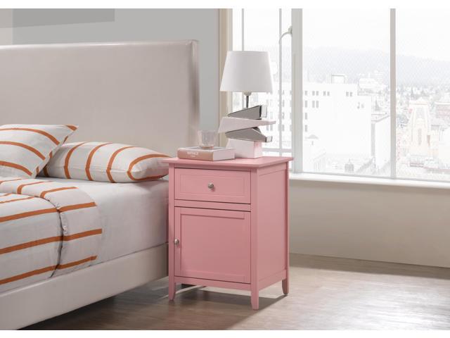 Click here for Charming Pink Nightstand For Casual Spaces prices