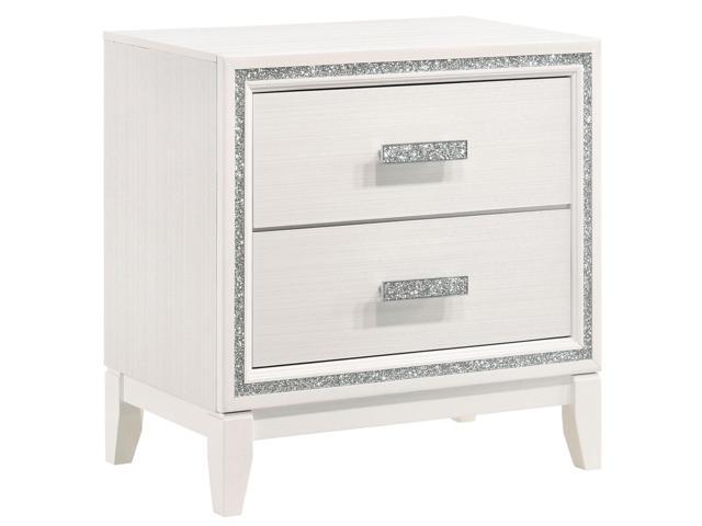 Click here for White 2-drawer Nightstand prices