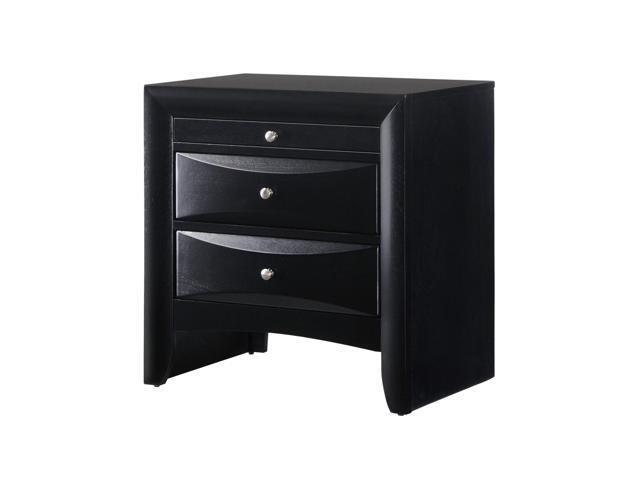 Click here for 1Pc Contemporary 2 Drawer Nightstand End Table Jew... prices