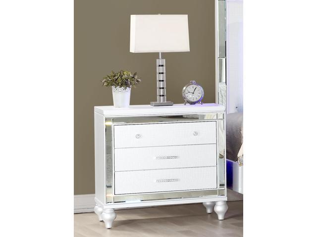 Click here for Sterling Modern style Mirror Framed Nightstand Mad... prices
