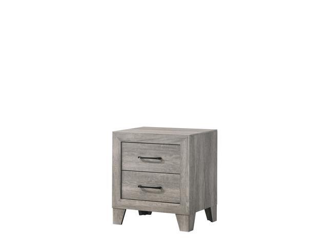 Click here for 1pc Contemporary Two-Drawers Nightstand Bed Side C... prices
