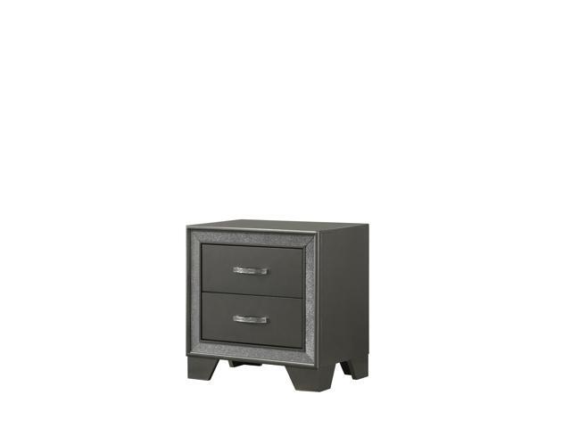 Click here for Contemporary 1pc Nightstand Sparkling Accent Bedsi... prices