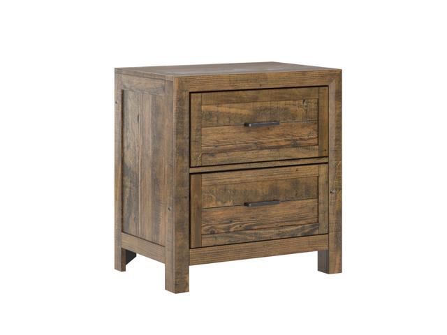 Click here for Brown 2-Drawer Nightstand prices