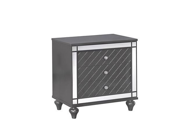Click here for Refino - Nightstand - Dark Gray prices