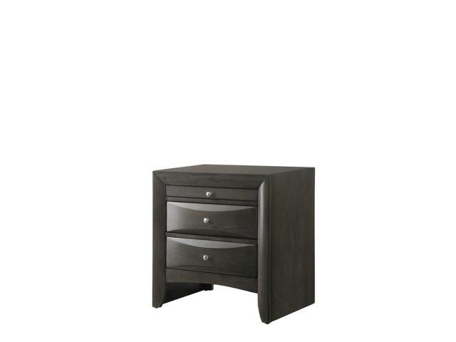 Click here for Emily - Nightstand - Gray prices