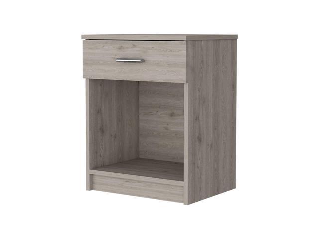 Click here for Pictor Nightstand  One Drawer  Lower Shelf  Superi... prices