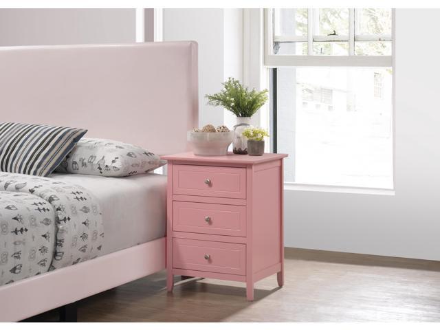 Click here for Charming Contemporary Pink Nightstand prices