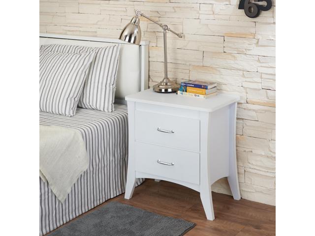 Click here for White 2-Drawer Nightstand prices