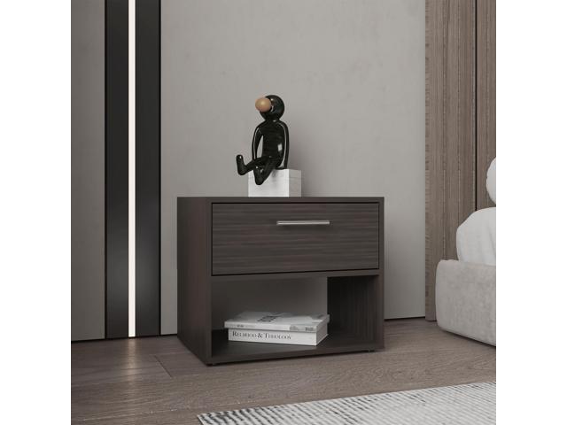 Click here for Alpine 18 High One Drawer Nightstand with One Shel... prices