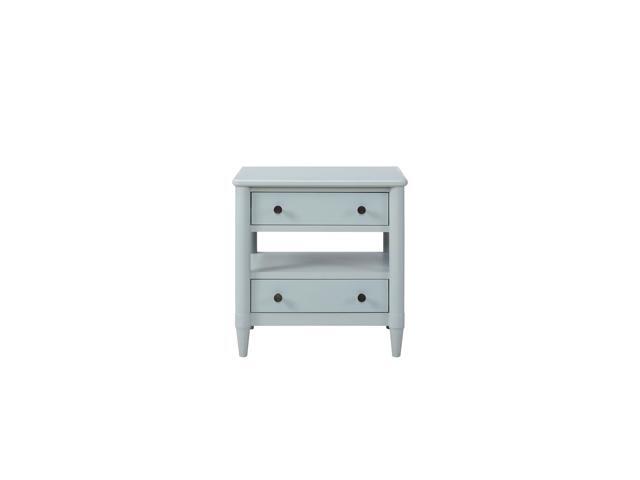Click here for Open Nightstand Ocean Finish With 2 Drawers prices