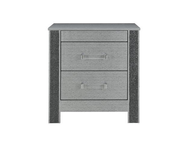 Click here for Lorenzo Silver Nightstand prices