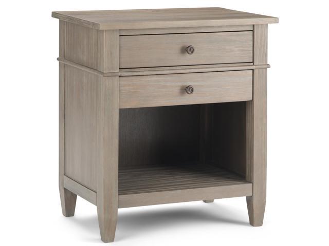 Click here for Carlton - Bedside Table - Distressed Grey prices