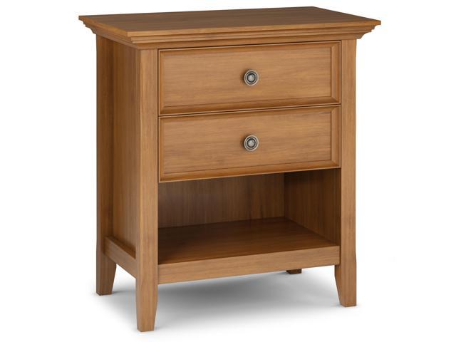 Click here for Amherst - Bedside Table - Light Golden Brown prices