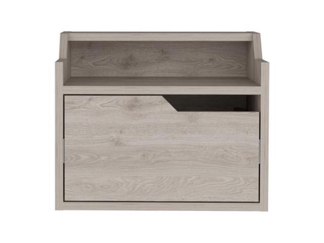 Click here for Floating Nightstand Chester  Bedroom  Light Gray prices
