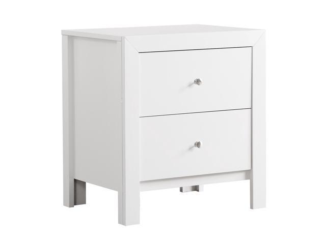 Click here for Elegant White Transitional Nightstand prices
