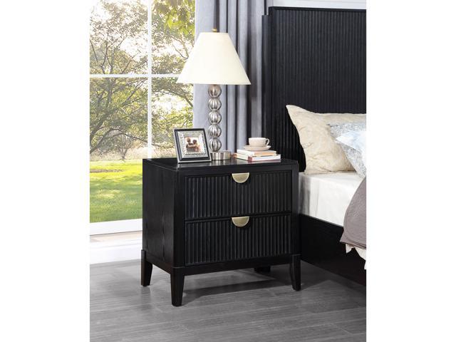Click here for Mason Black 2-drawer Nightstand prices