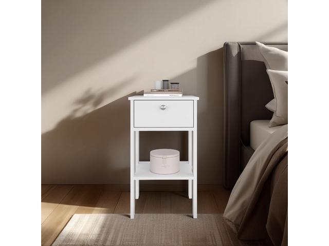 Click here for Newcastle Nightstand With One Drawer And Open Shel... prices