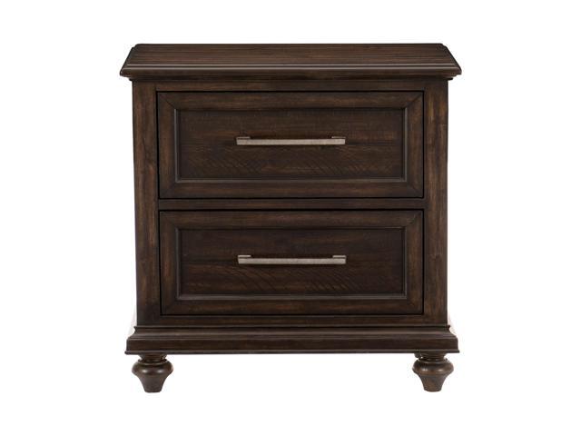 Click here for Solid Transitional Style Bedroom 1pc Nightstand of... prices