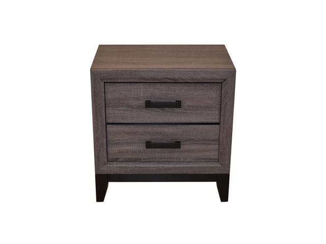 Click here for Contemporary Style 2-Drawer Nightstand Made with W... prices