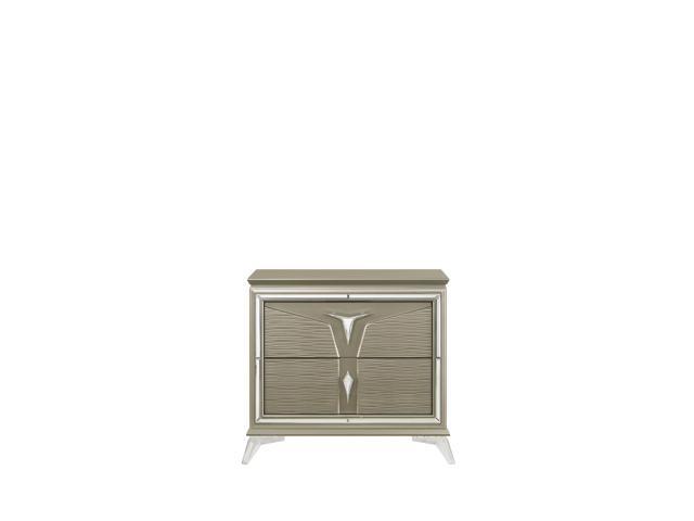 Click here for Modern Style 2-Drawer Nightstand Made with Wood &... prices