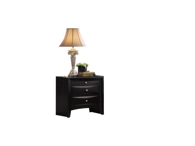 Click here for Ireland Black Finish Nightstand prices