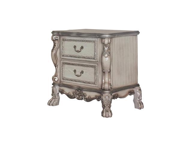 Click here for Dresden Vintage Bone White Finish Nightstand prices