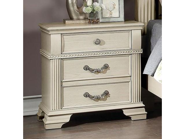 Click here for Antique white Nightstand Bedroom 1pc Nightstand So... prices