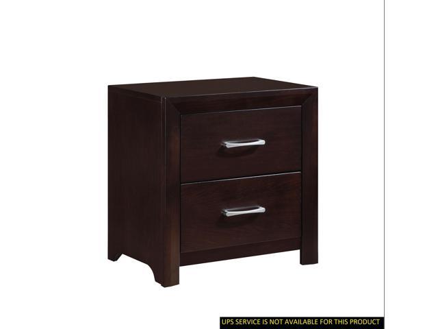 Click here for Espresso Finish Contemporary Design 1pc Nightstand... prices