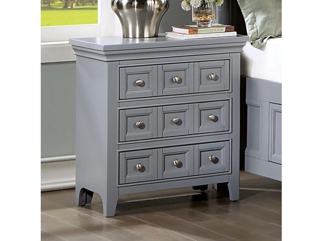 Click here for Transitional Style Gray Color Solid wood 1pc Night... prices