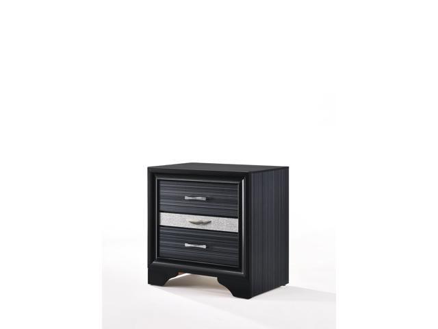 Click here for Naima Black Finish Nightstand prices