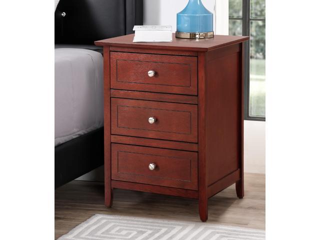 Click here for Transitional Cherry Nightstand For Bedrooms prices