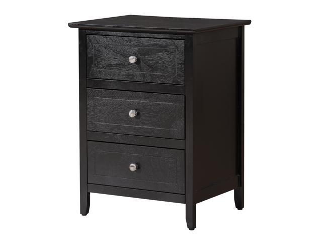 Click here for Stylish Transitional Black Nightstand prices