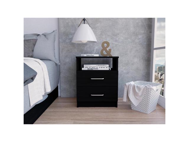 Click here for Nightstand 20H  Two Drawers  One Shelf  Superior T... prices