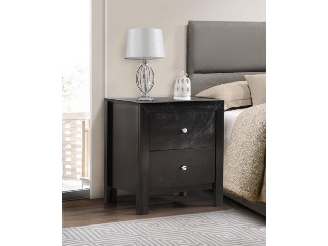 Click here for Elegantly Designed Bedside Table In Chic Black prices