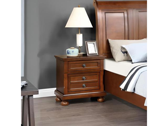 Click here for Sleek Cherry Nightstand For Modern Spaces prices