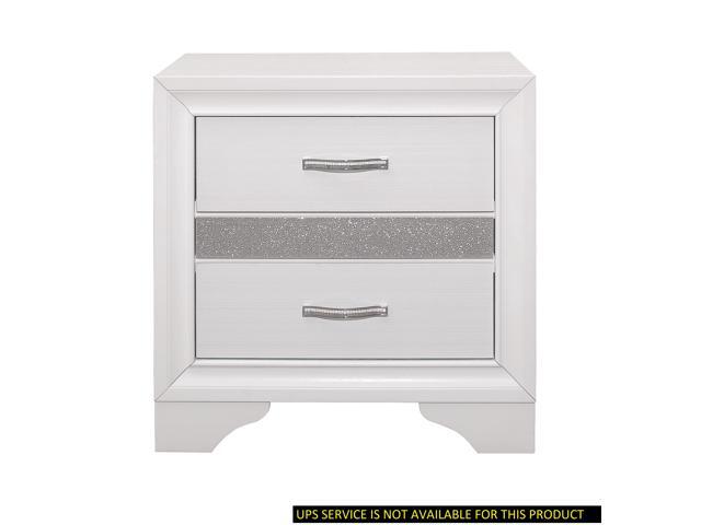 Click here for Glamorous Bedroom Furniture 1pc Nightstand of Draw... prices