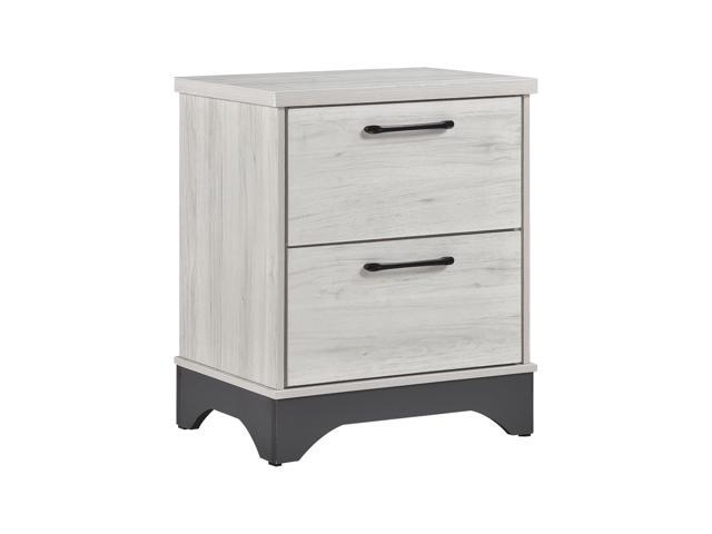 Click here for Contemporary Two-Tone White Oak and Gray Finish 2-... prices
