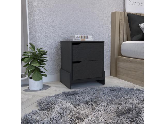 Click here for Nightstand with 2-Drawers  End Table with Sturdy B... prices