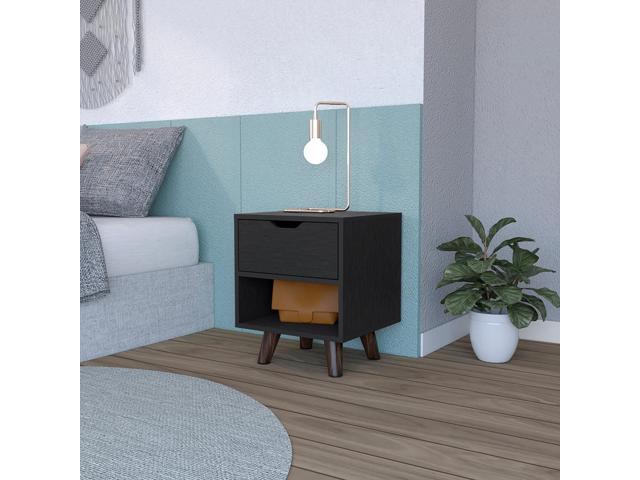Click here for Modern Nightstand 19H with Spacious Drawer  Open S... prices