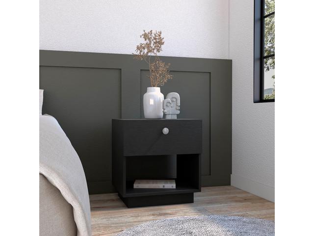 Click here for Single Drawer Nightstand 19H with Open Storage She... prices