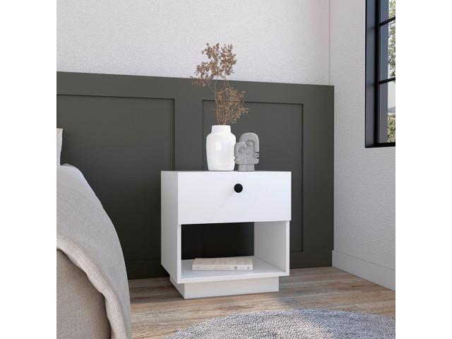 Click here for Single Drawer Nightstand 19H with Open Storage She... prices